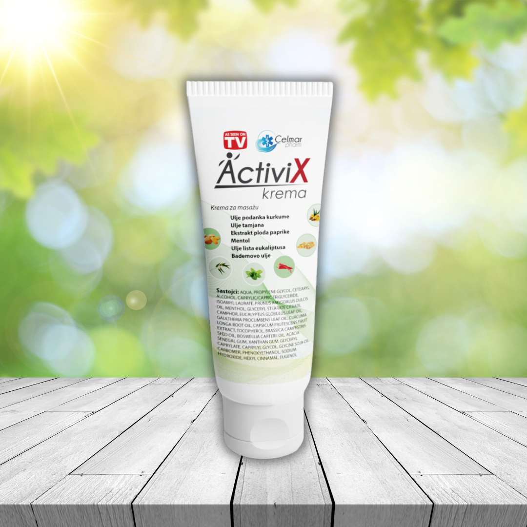 Crema Activix – Crema da massaggio - Cel.Mar.Media